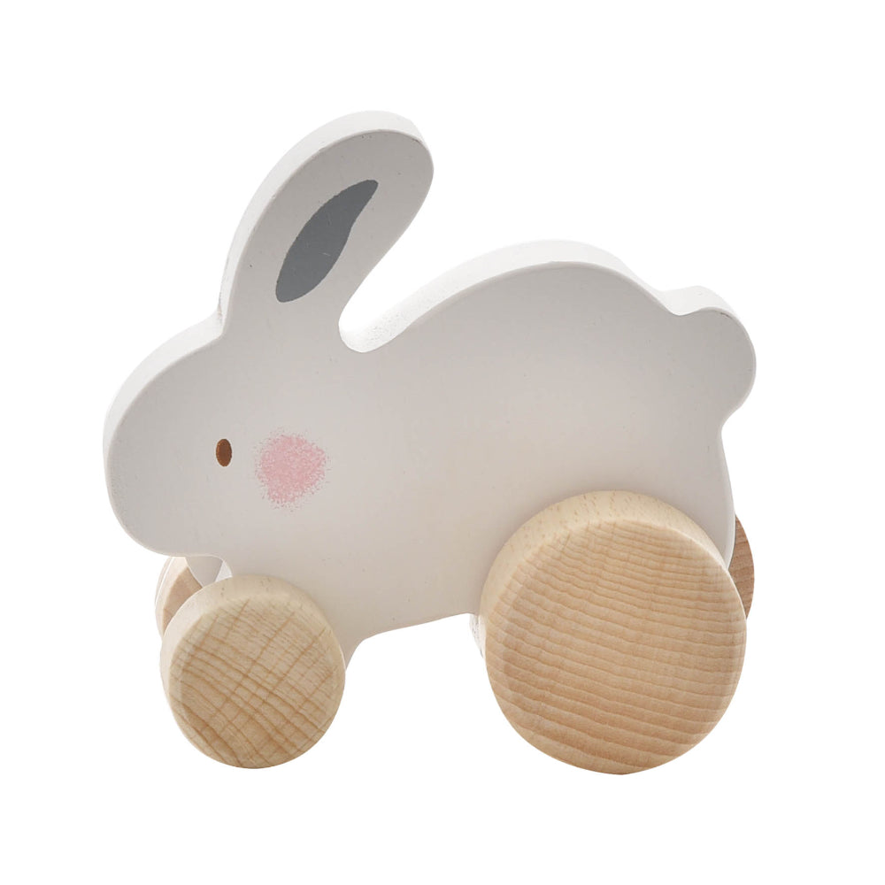 Bambino Classic Wooden Push Toy - Rabbit – The Red Dog Gift Shop NZ