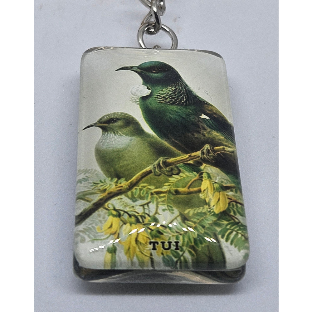 Tui Prestige Glass Keyring – The Red Dog Gift Shop NZ