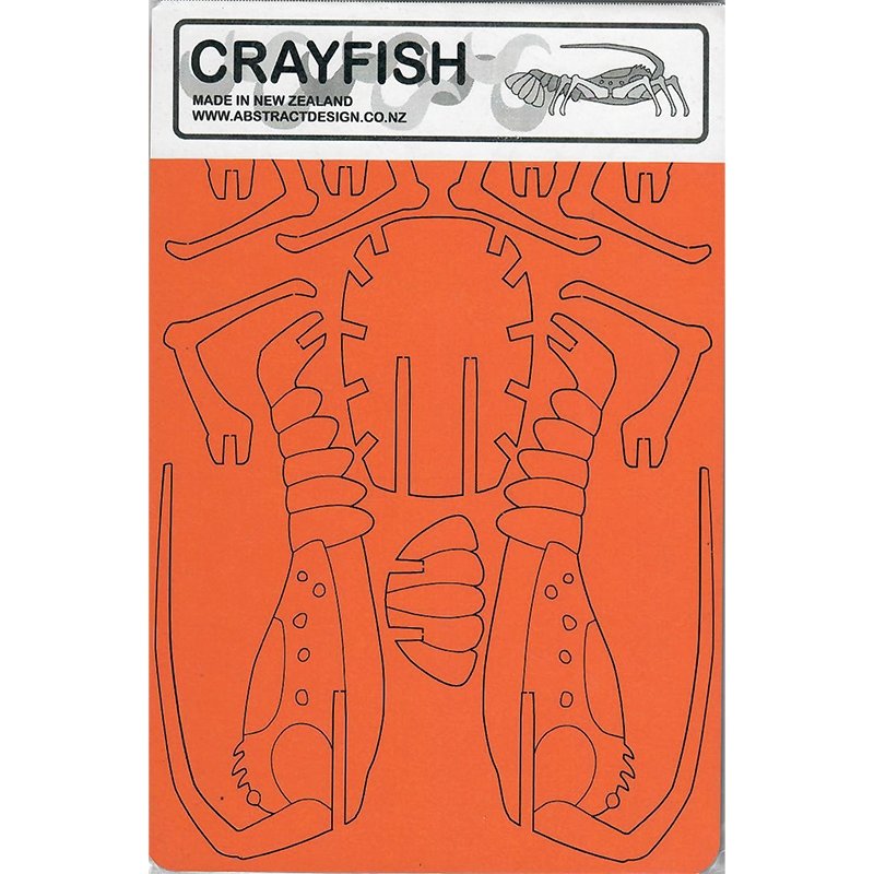 Wooden Kitset Model - Crayfish – The Red Dog Gift Shop NZ